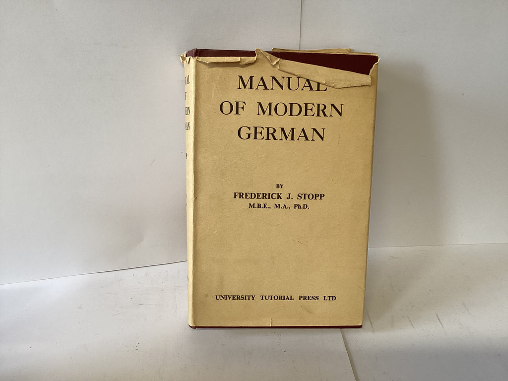 Manual of Modern German (John Gowan Collection) | Evangelical Books ...